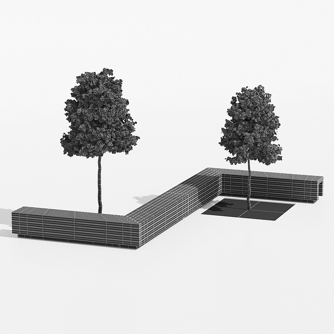 Benches Solid Peano 3D Model - TurboSquid 1425103