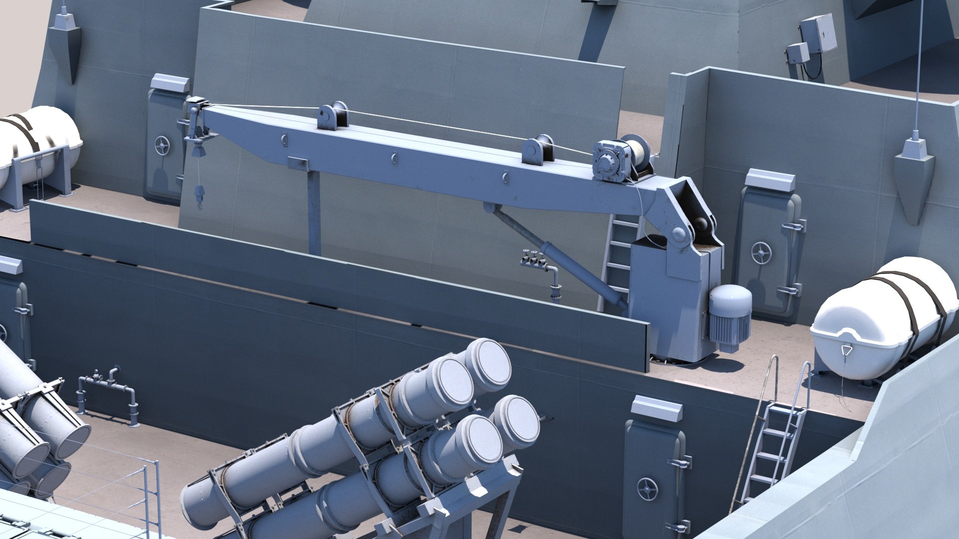 Iver huitfeldt class frigates 3D - TurboSquid 1646658