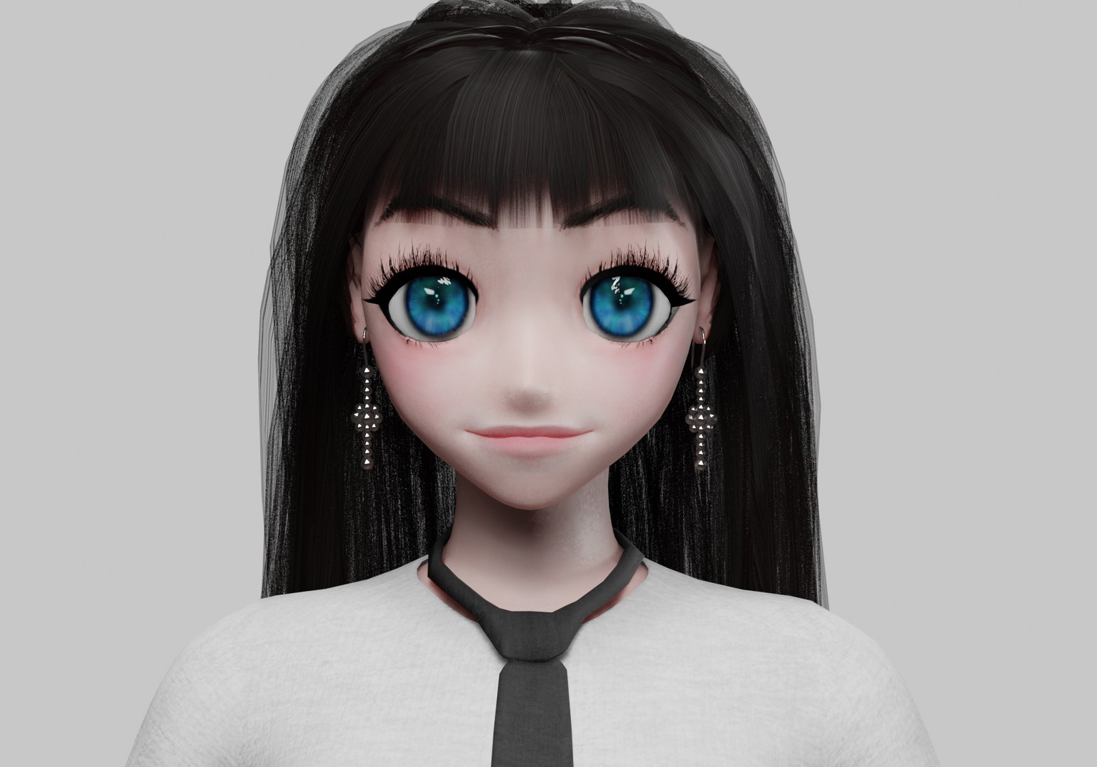 3D Cool Basic Girl V35584 Model - TurboSquid 2270680