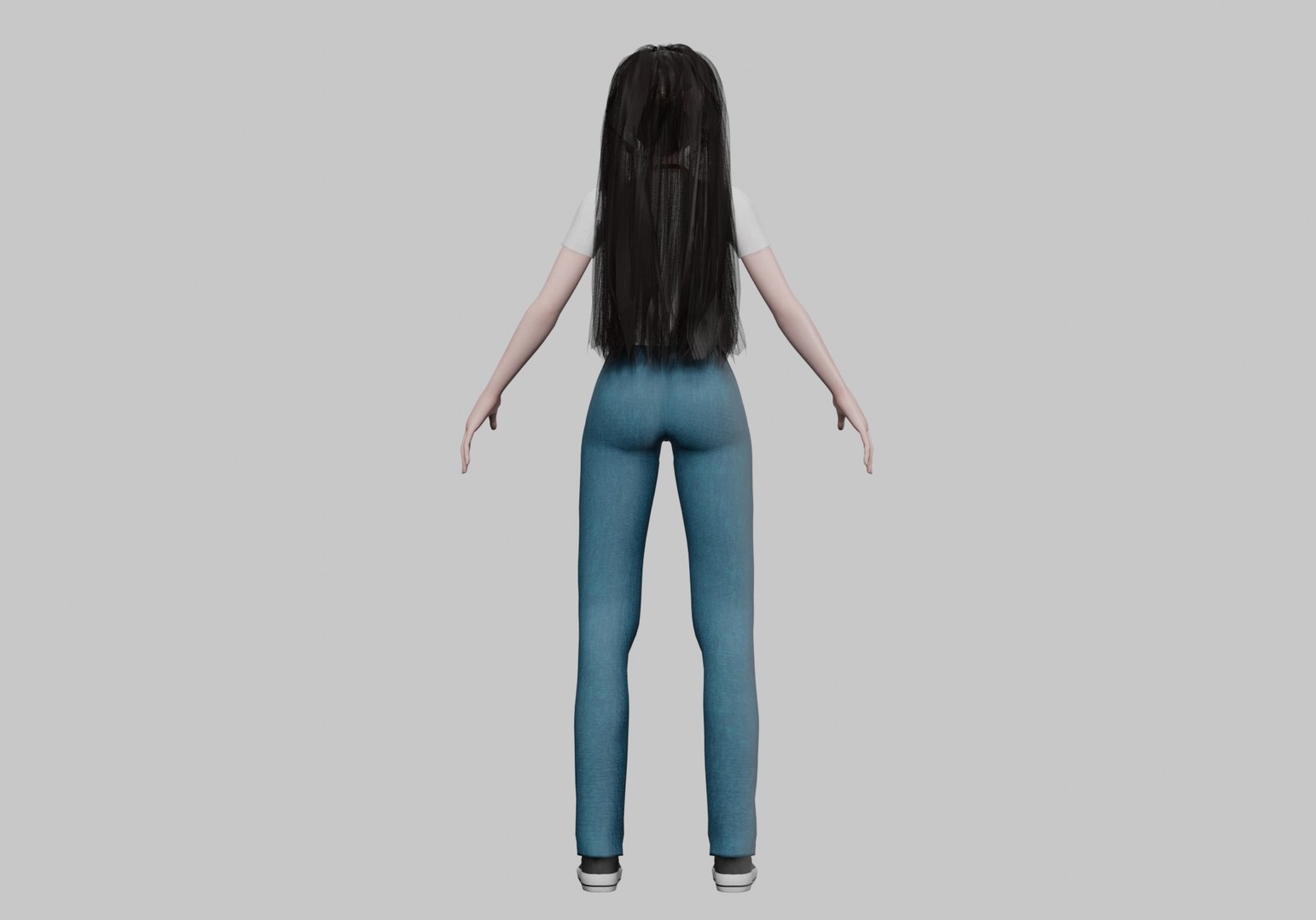 3D Cool Basic Girl V35584 Model - TurboSquid 2270680