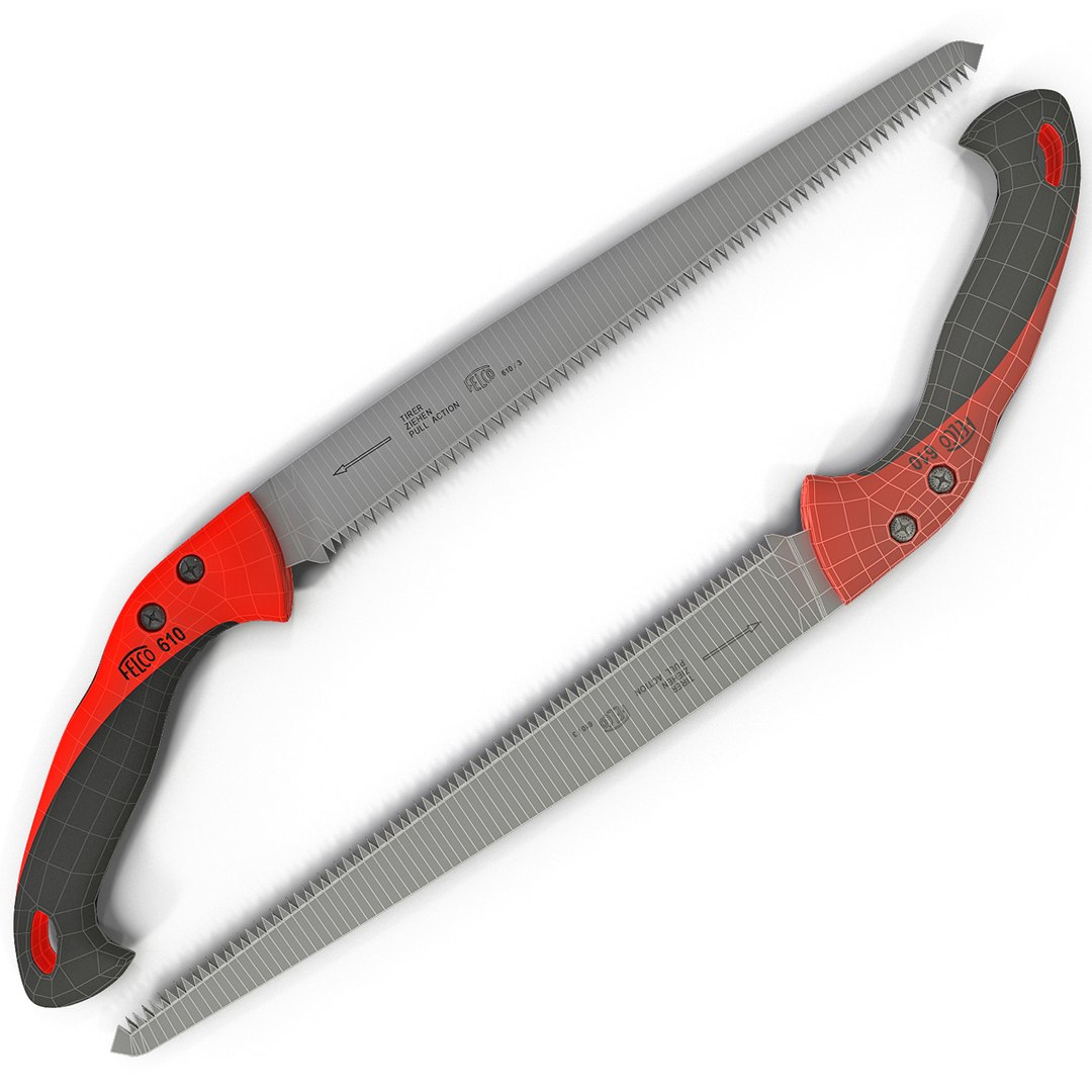 Pruning Saw 3d Model
