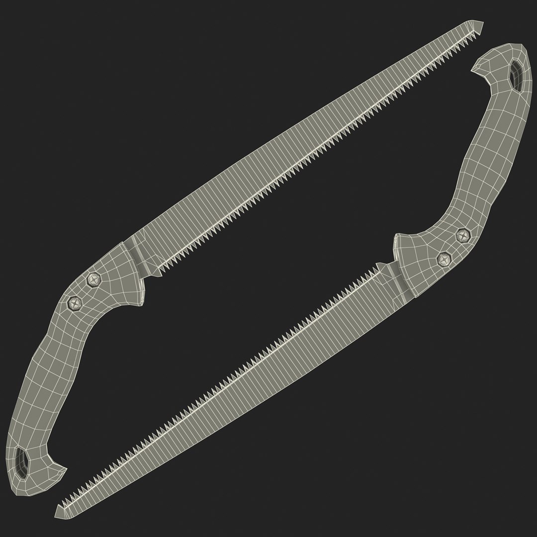 Pruning Saw 3d Model