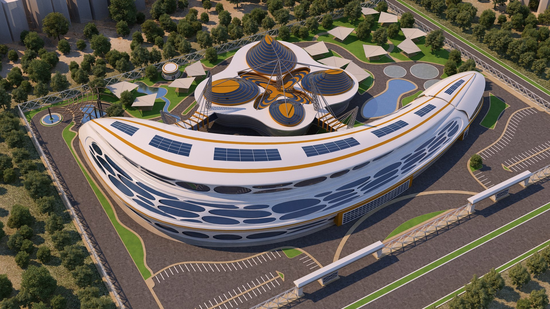 3D 0143 - Health Center Architecture Project - 2D Drawings-3D Files ...