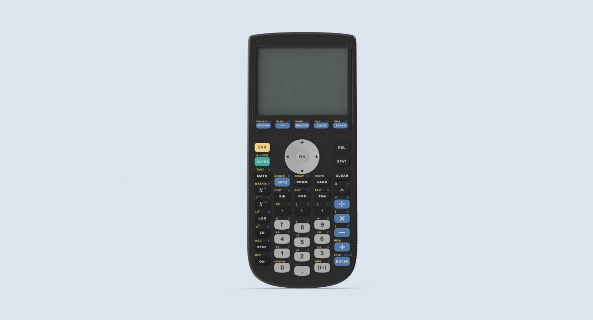 Scientific Calculator 3d Model