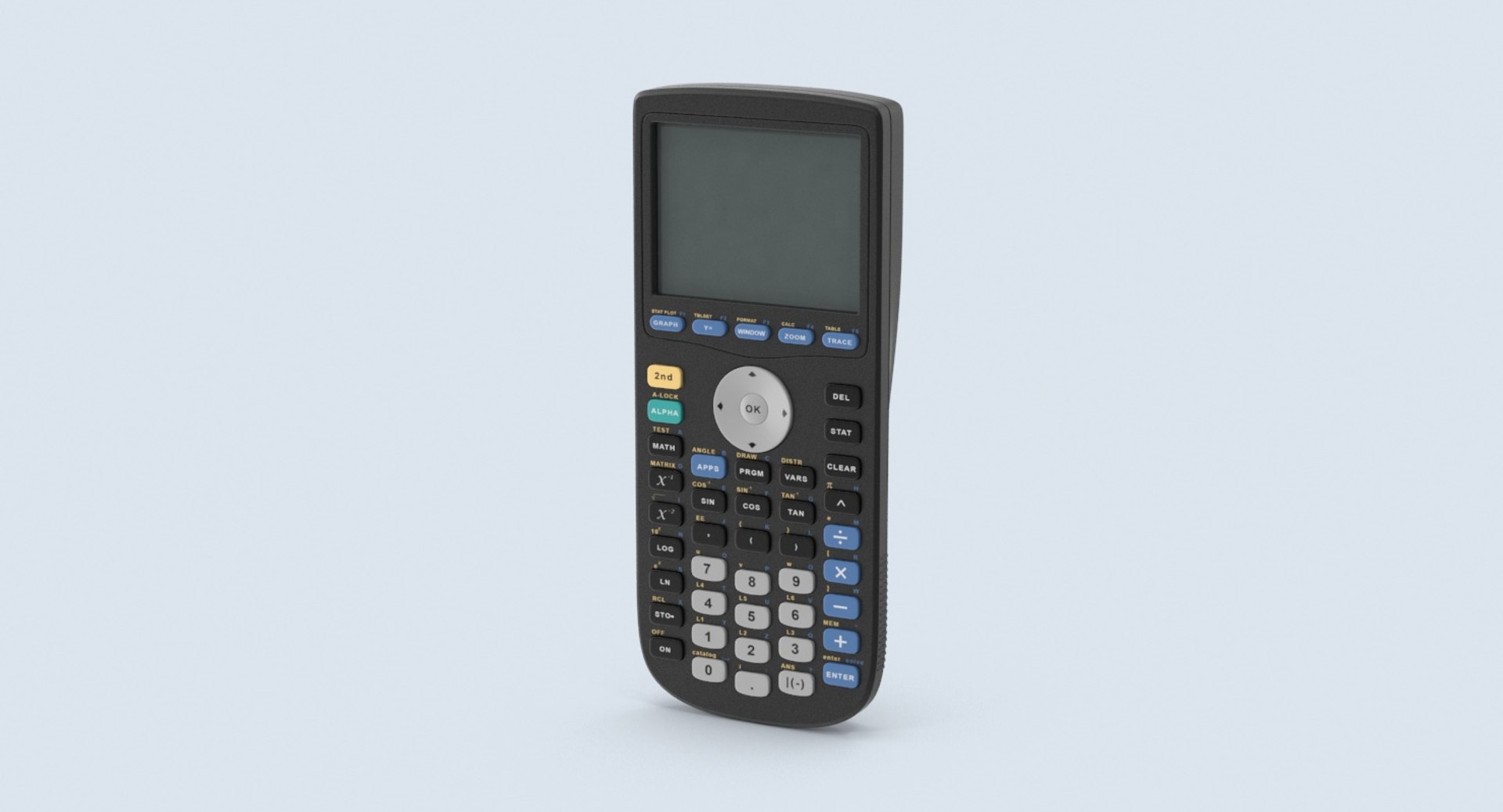 Scientific Calculator 3d Model
