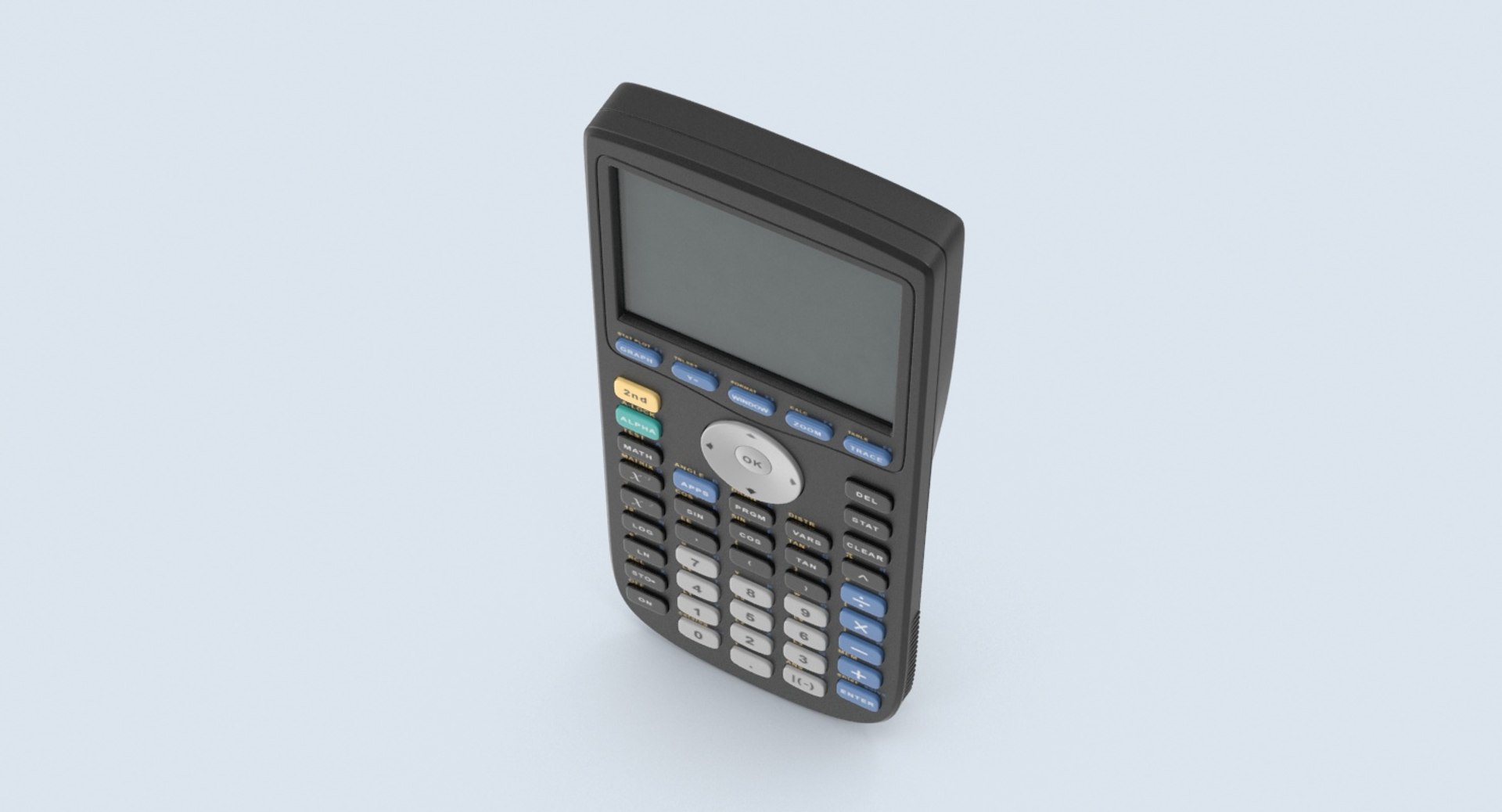 Scientific Calculator 3d Model