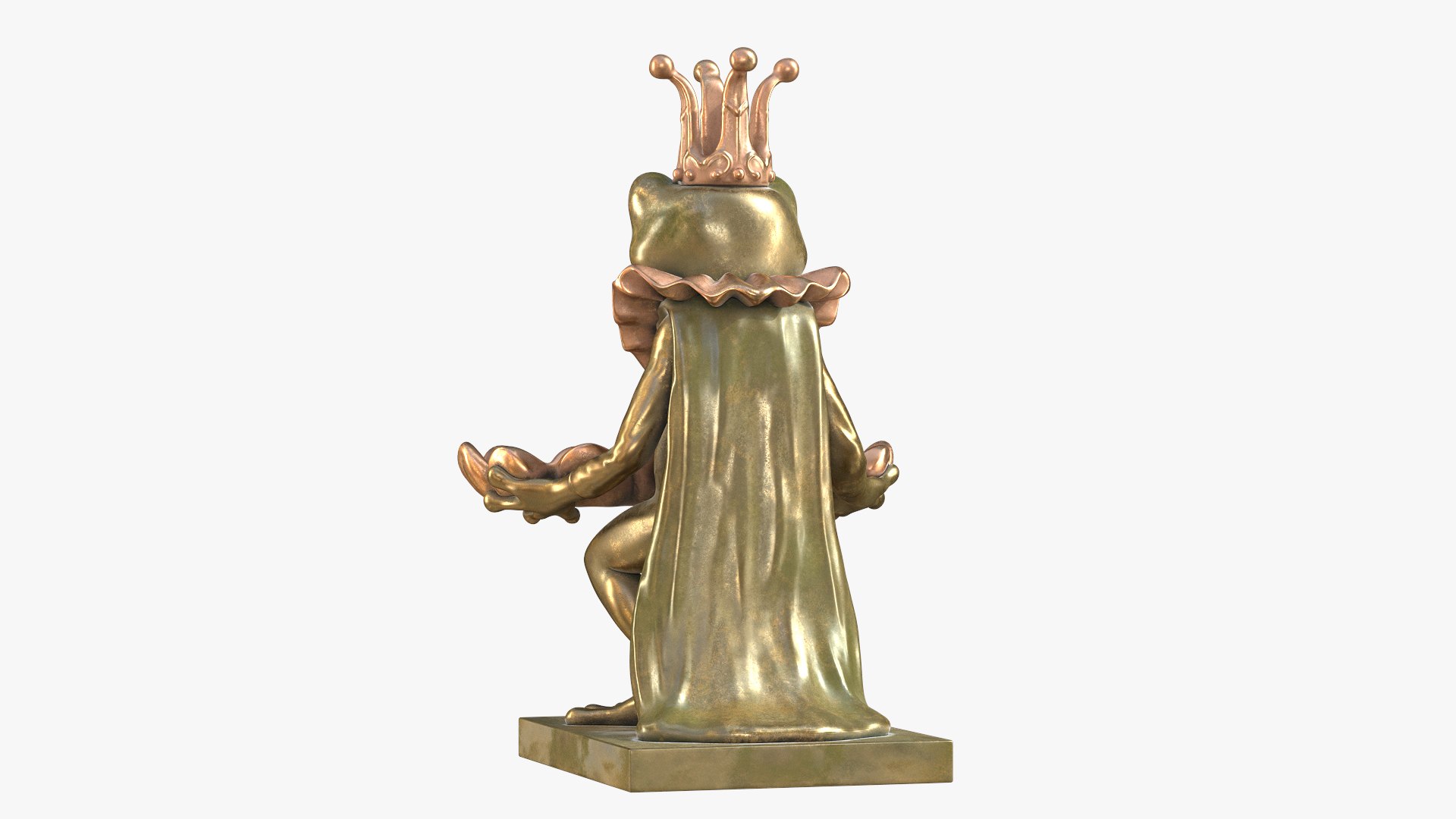 3D Frog And Dish - TurboSquid 1909870