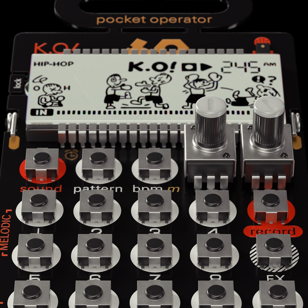 3D Pocket Operator KO Model - TurboSquid 2350407