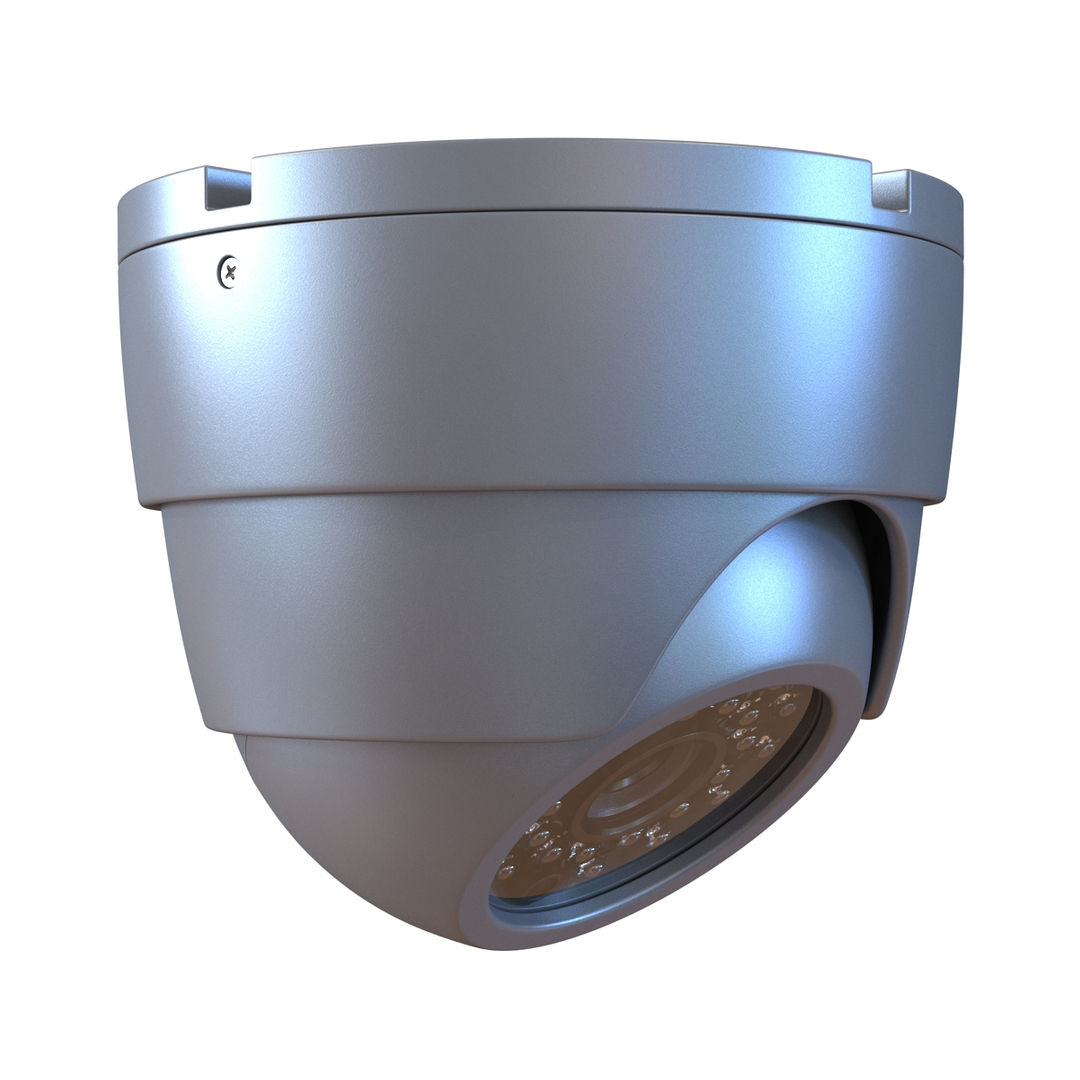 3d 3ds cctv camera 3