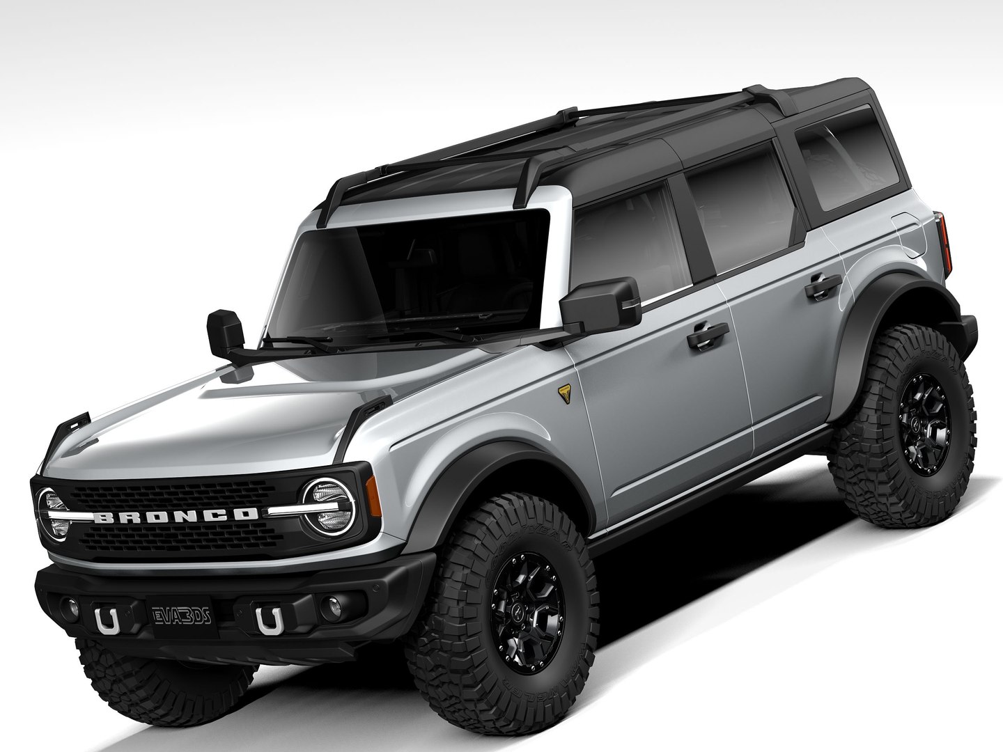 Ford Bronco Badlands 4door 2021 3D model - TurboSquid 1838245