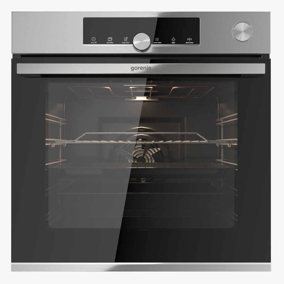 3D Wall oven Gorenje BSA6747A04X model - TurboSquid 2052765