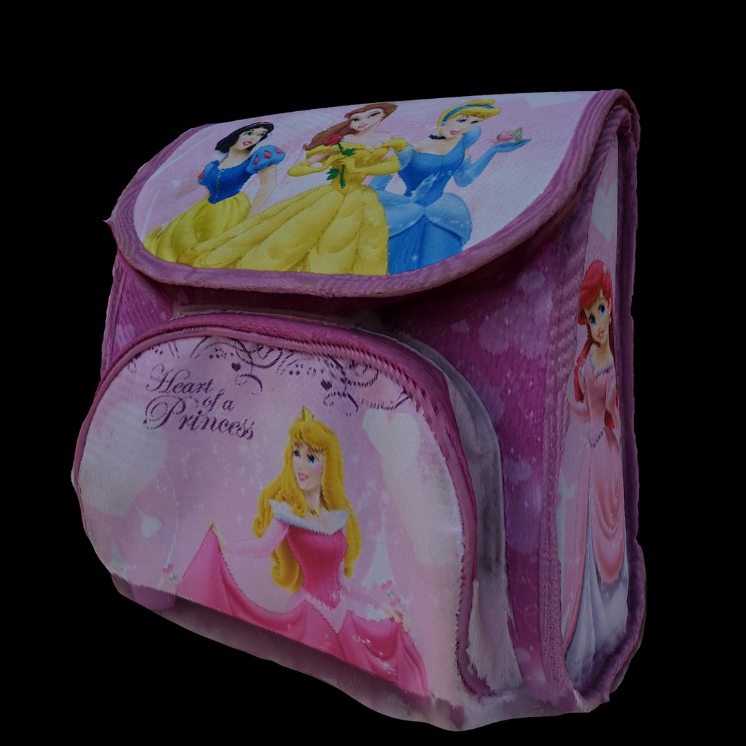 3d Schoolbag School Bag Model