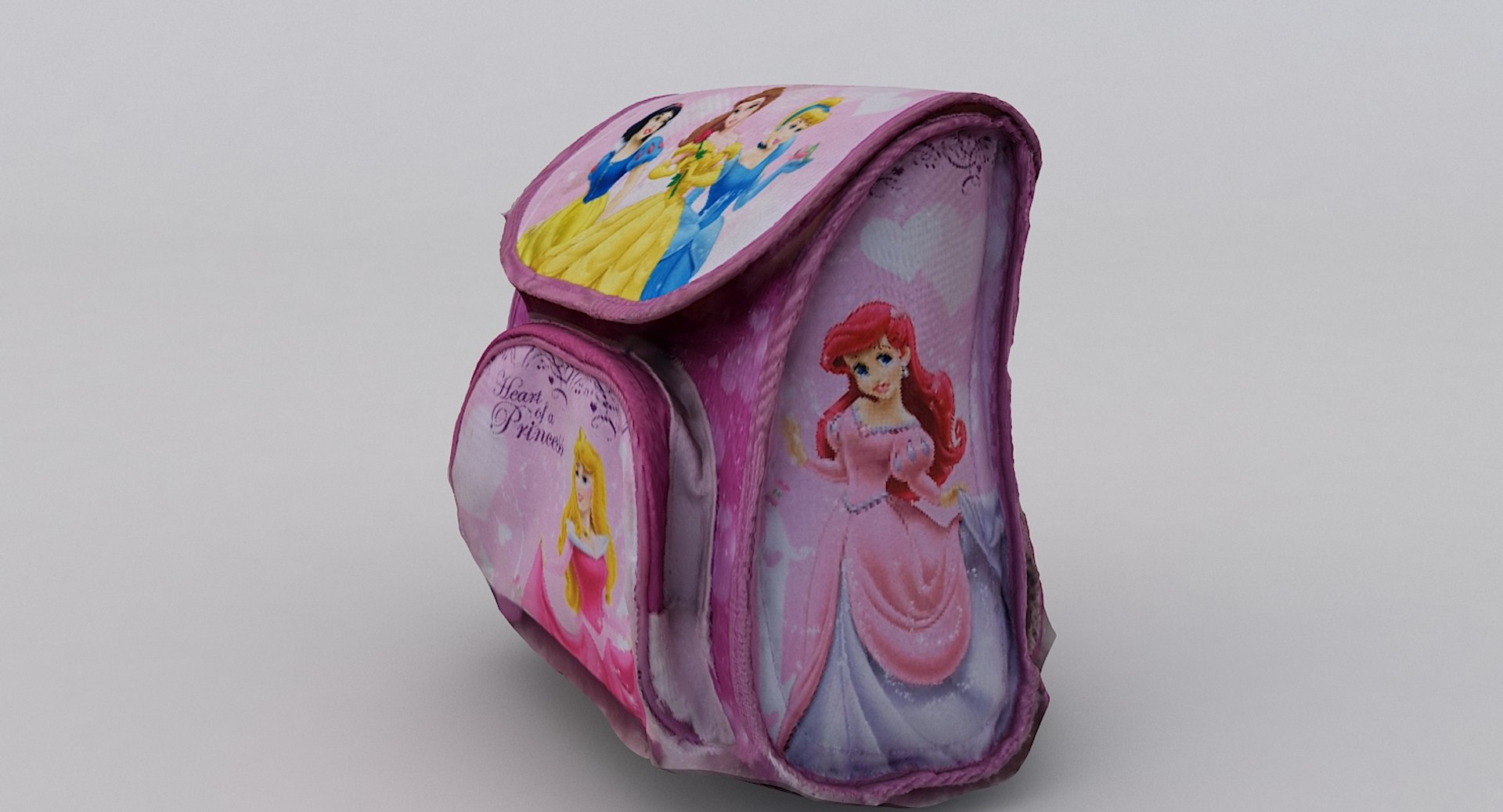 3d Schoolbag School Bag Model