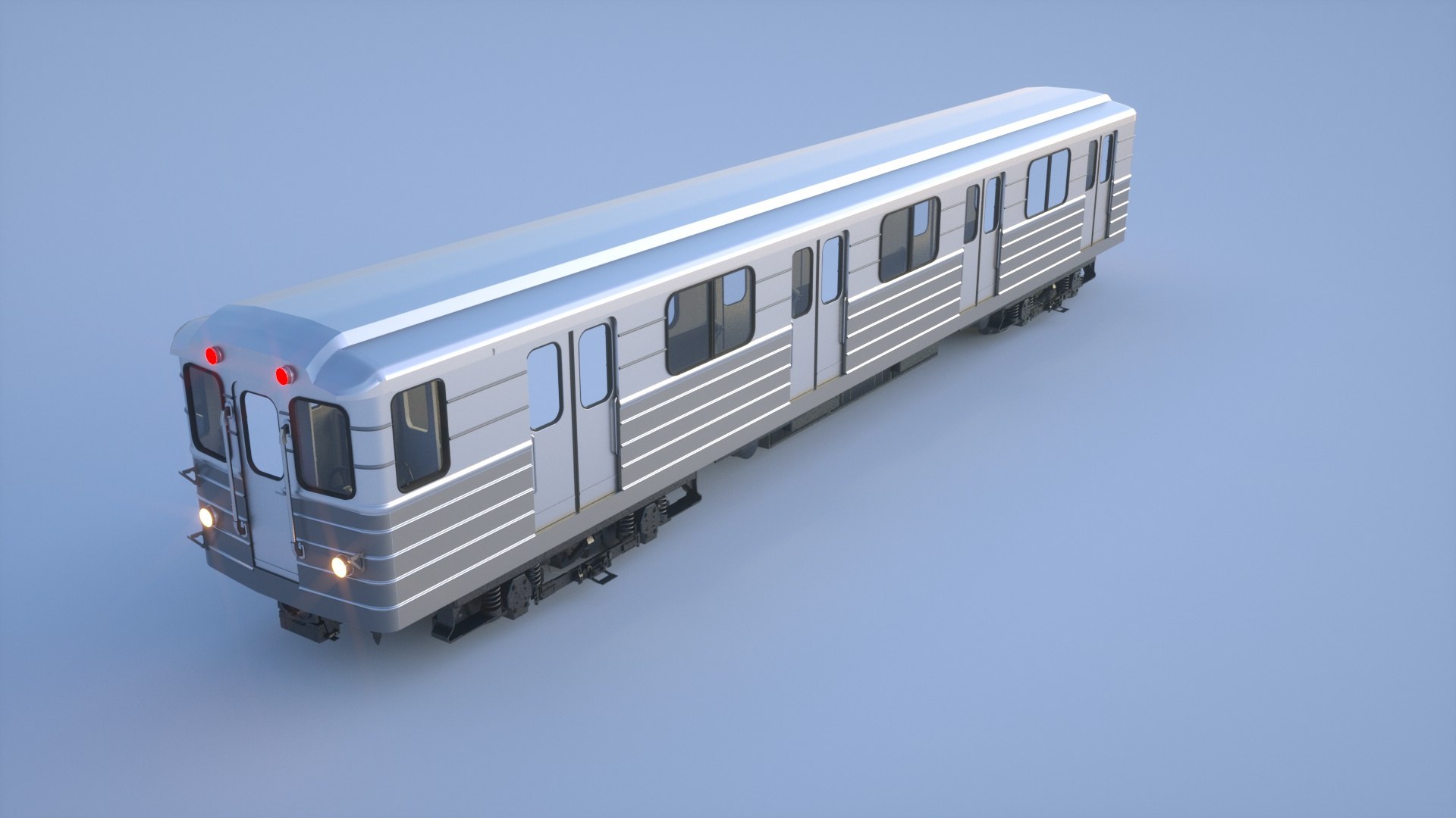 3D Subway Car And Tunnel - TurboSquid 2079024
