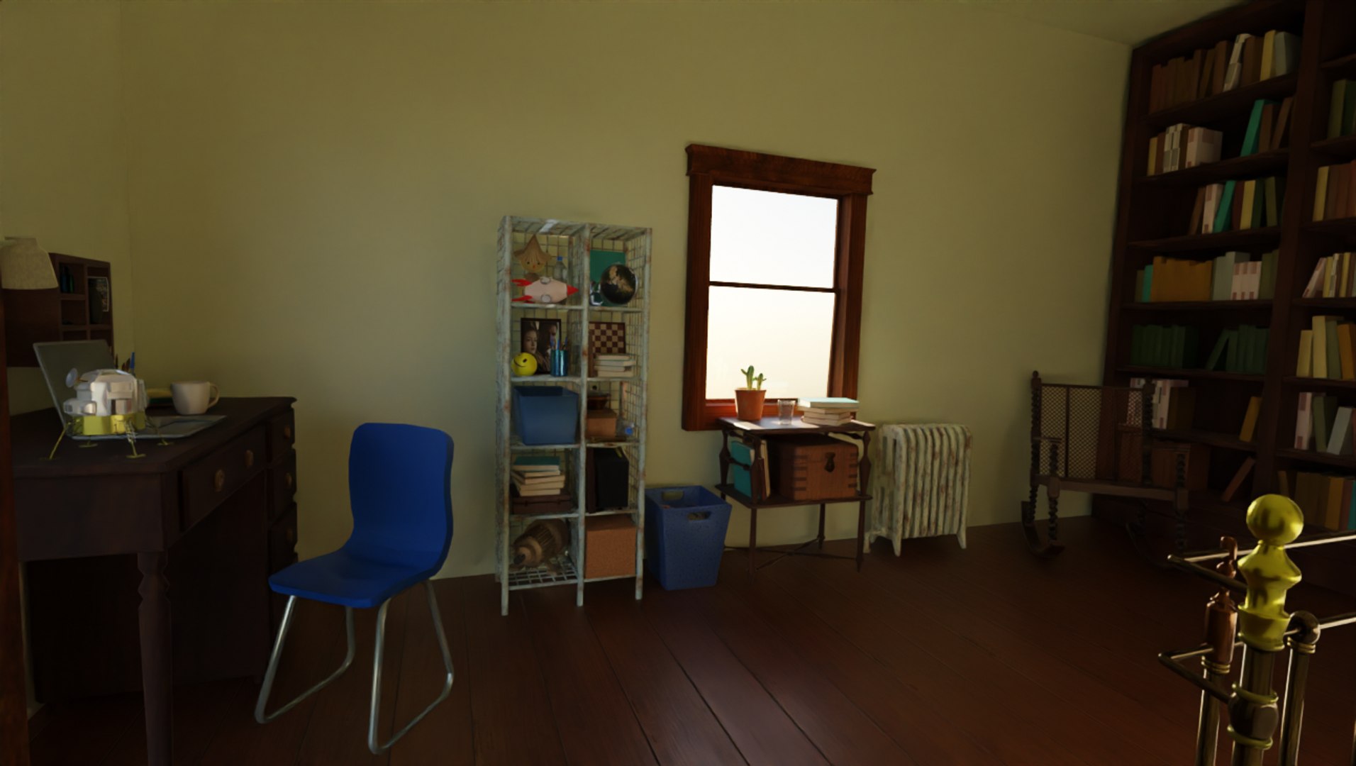 3D The Bedroom - Interstellar Model - TurboSquid 2278460