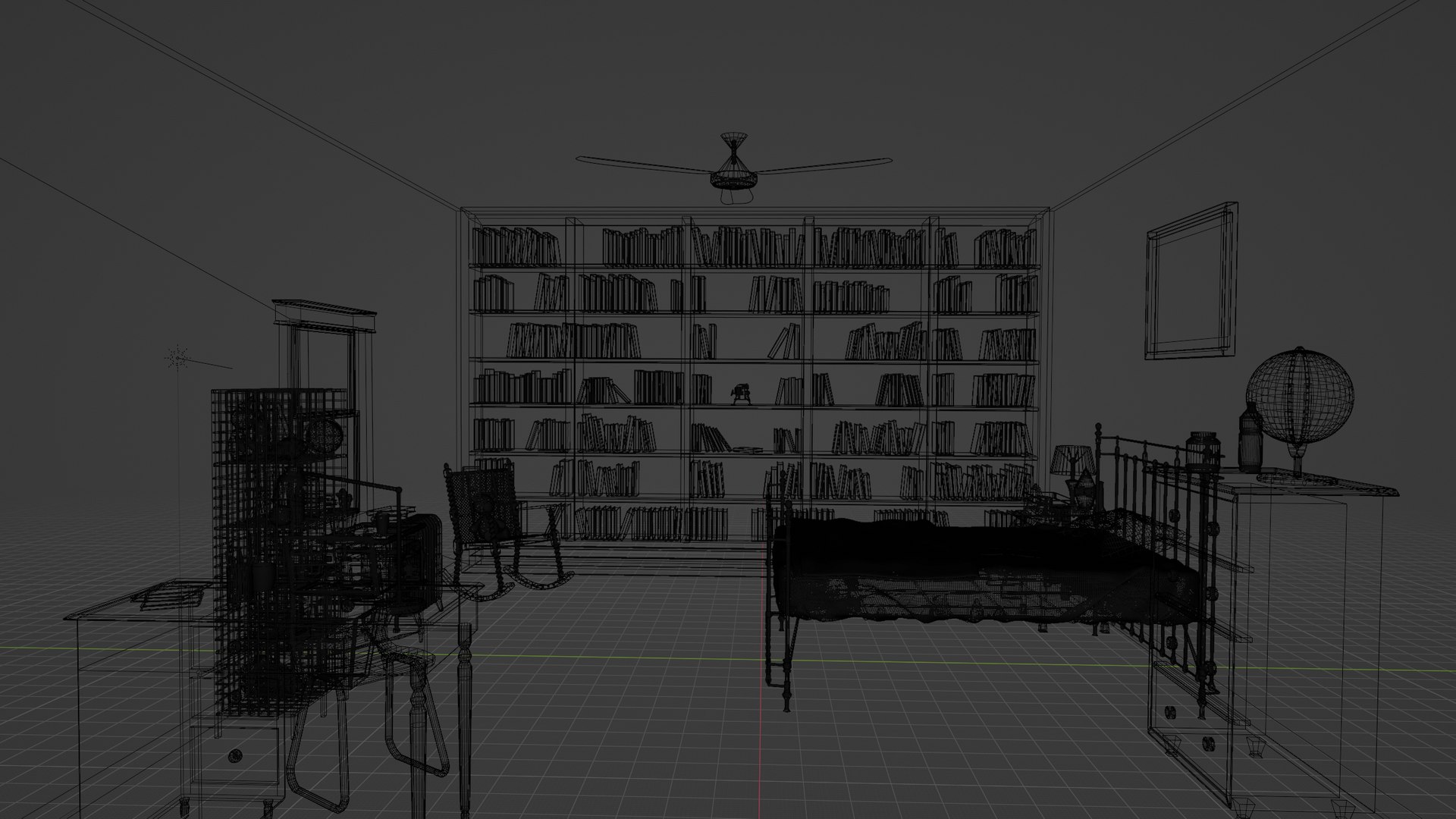 3D The Bedroom - Interstellar Model - TurboSquid 2278460