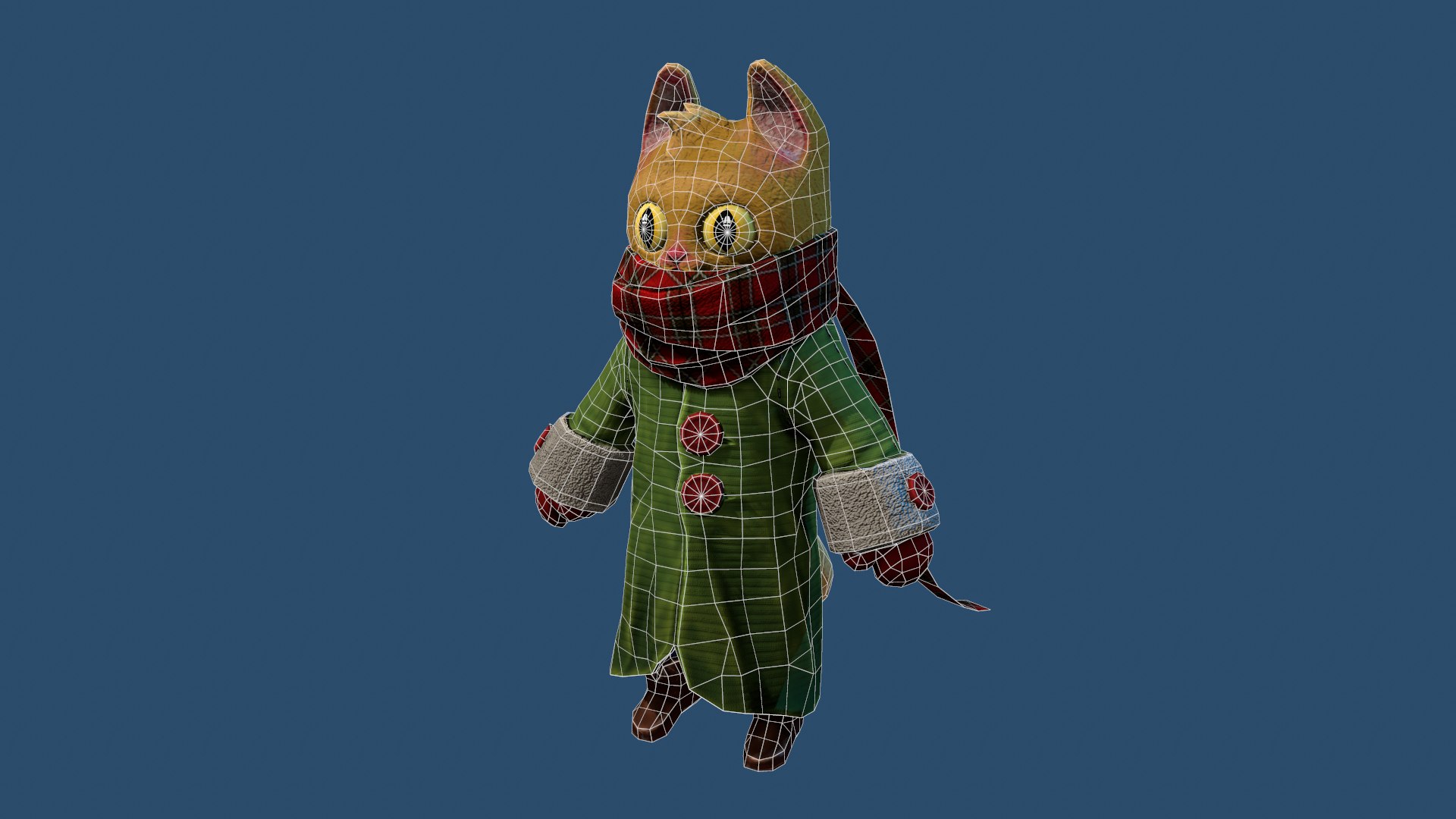 Stylized Cat Character 3D - TurboSquid 1696753