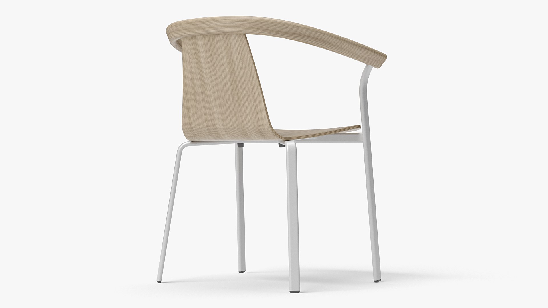 3D model modern stackable chair - TurboSquid 1630202