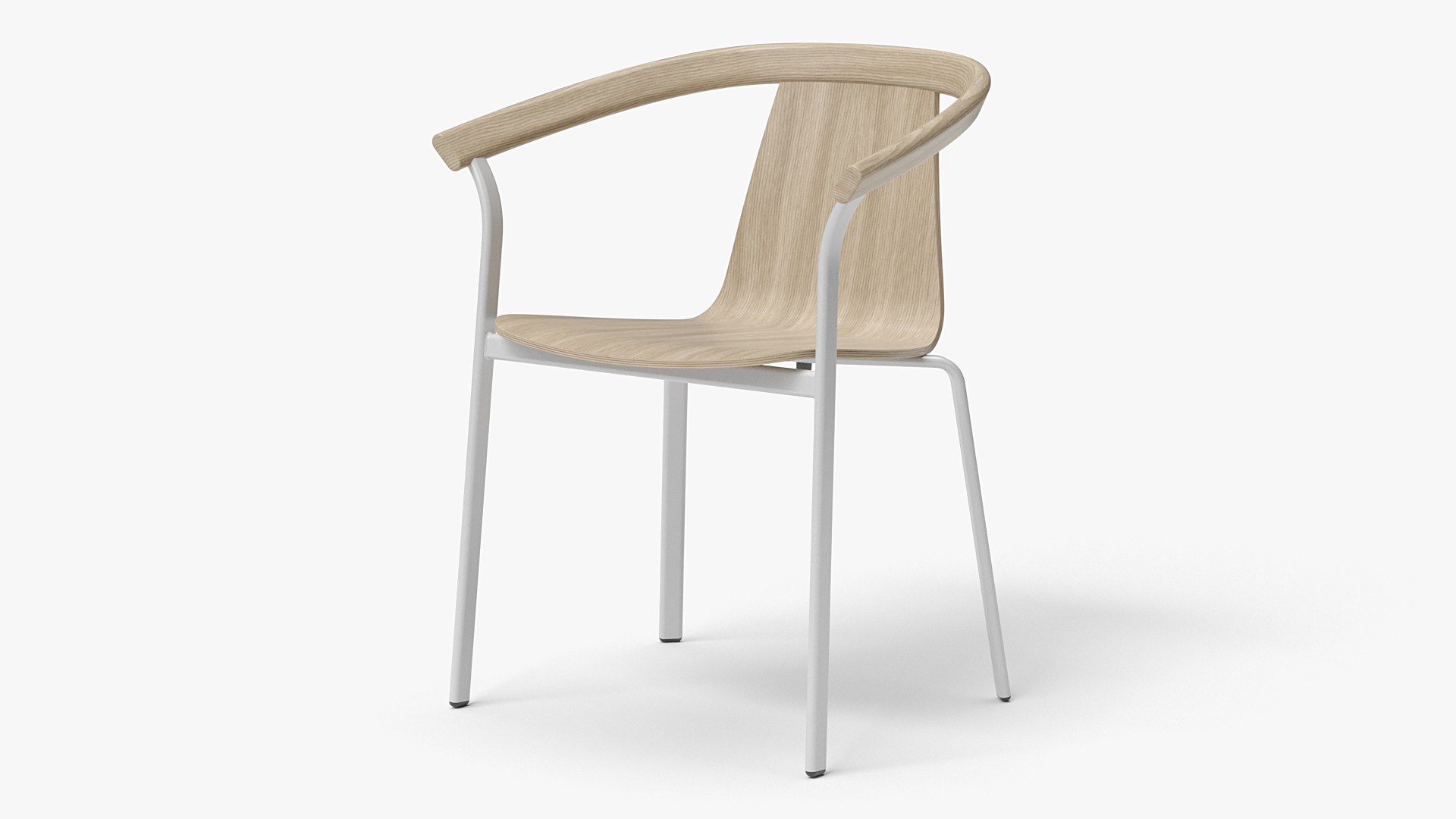 3D model modern stackable chair - TurboSquid 1630202