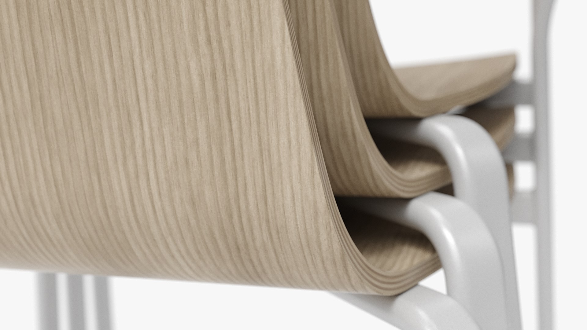 3D model modern stackable chair - TurboSquid 1630202