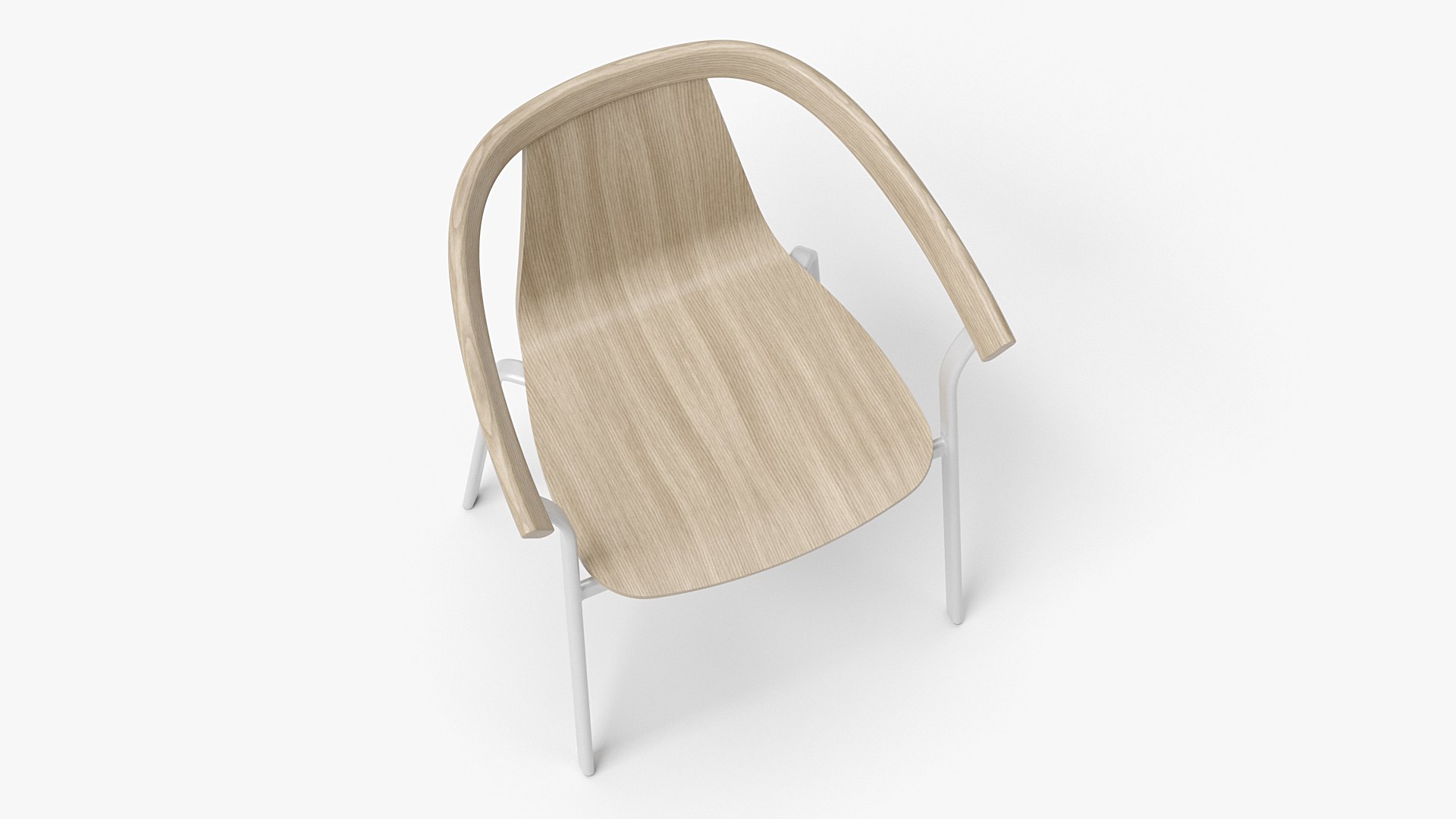 3D model modern stackable chair - TurboSquid 1630202
