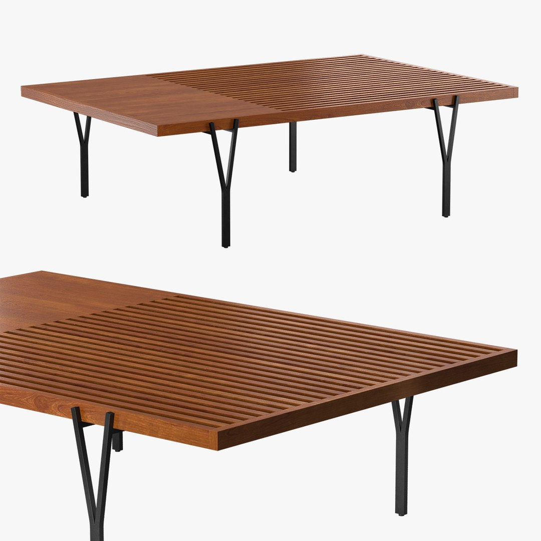 3D Y-LEG COFFEE TABLE Model - TurboSquid 1947350