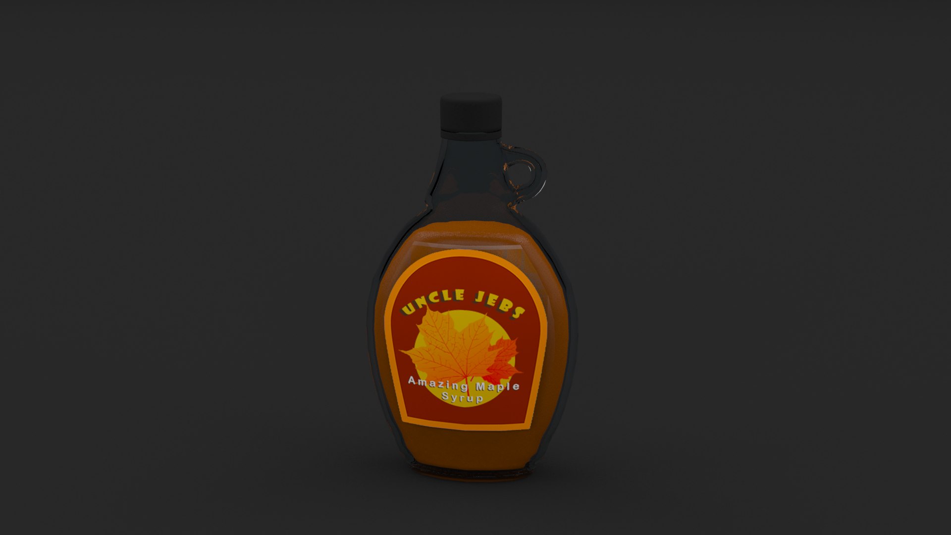 Maple Syrup 3D Model - TurboSquid 1484624