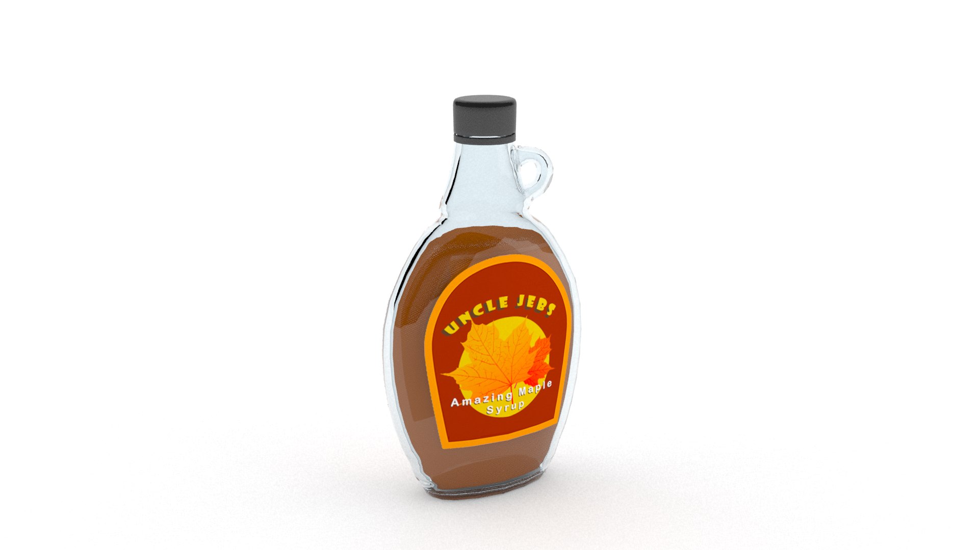 Maple Syrup 3D Model - TurboSquid 1484624