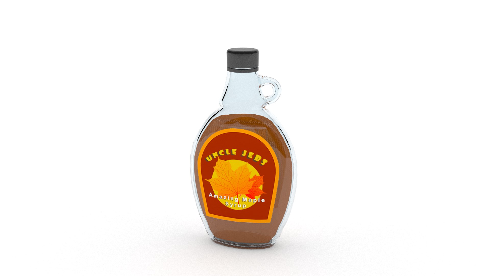 Maple Syrup 3D Model - TurboSquid 1484624