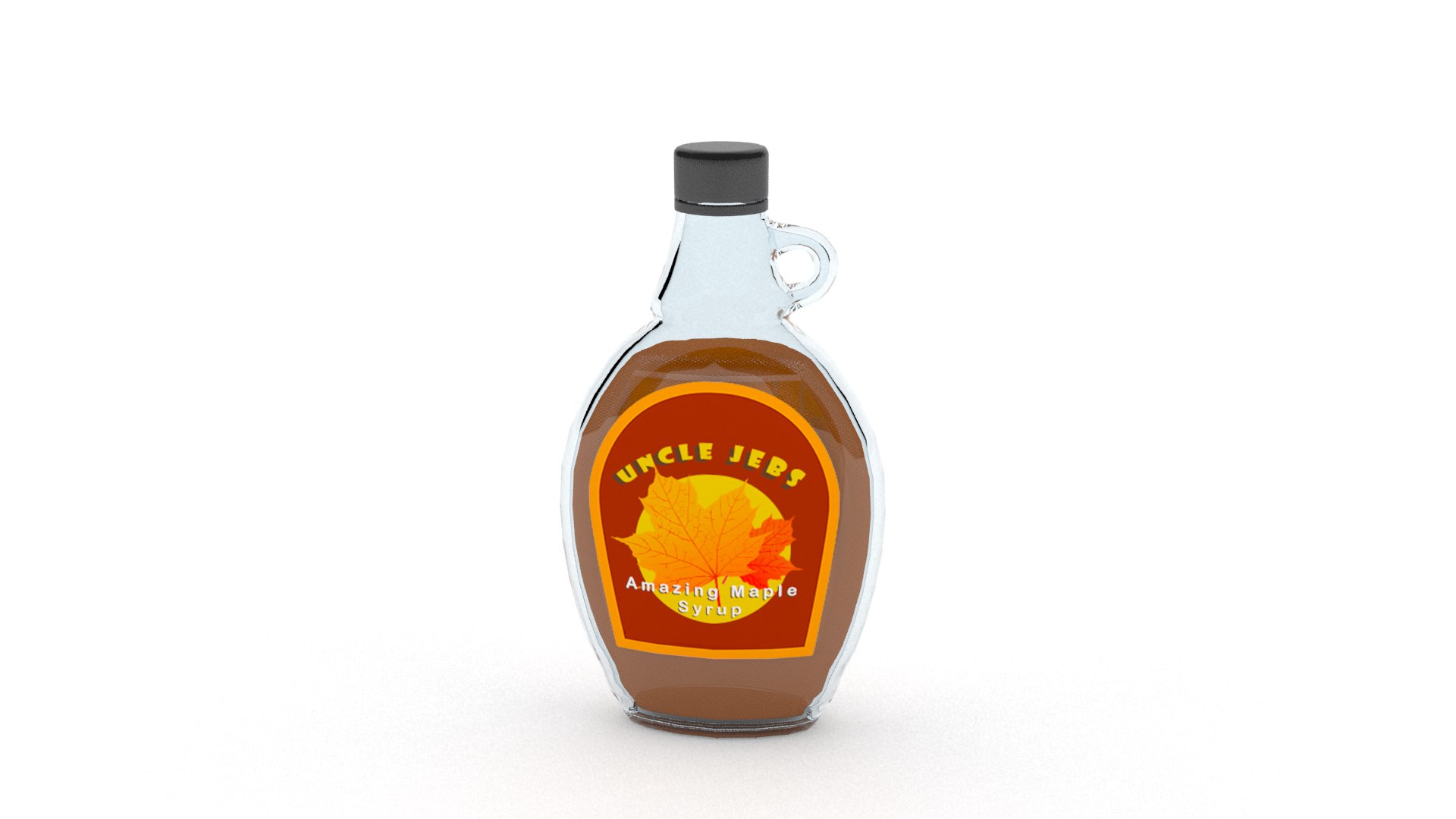 Maple Syrup 3D Model - TurboSquid 1484624