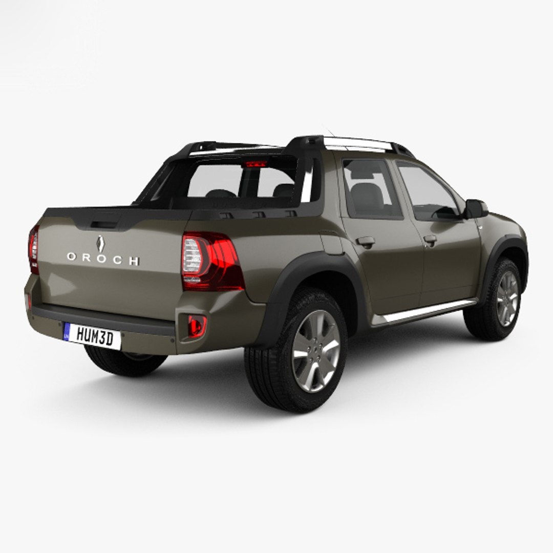 3D renault duster oroch model - TurboSquid 1403555