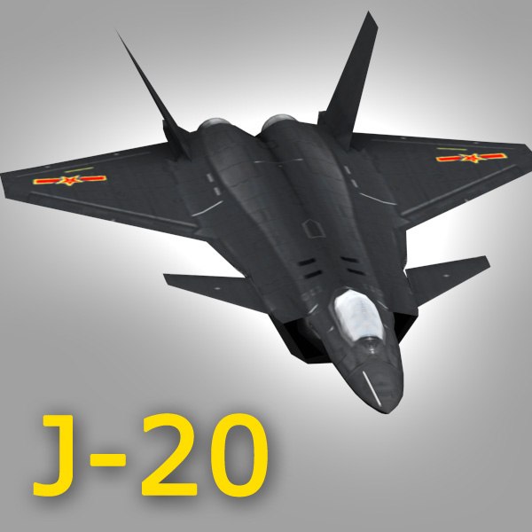 Chengdu J-20 3D Models for Download | TurboSquid