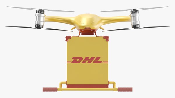 modelo 3d Dron expreso de DHL - TurboSquid 1436606