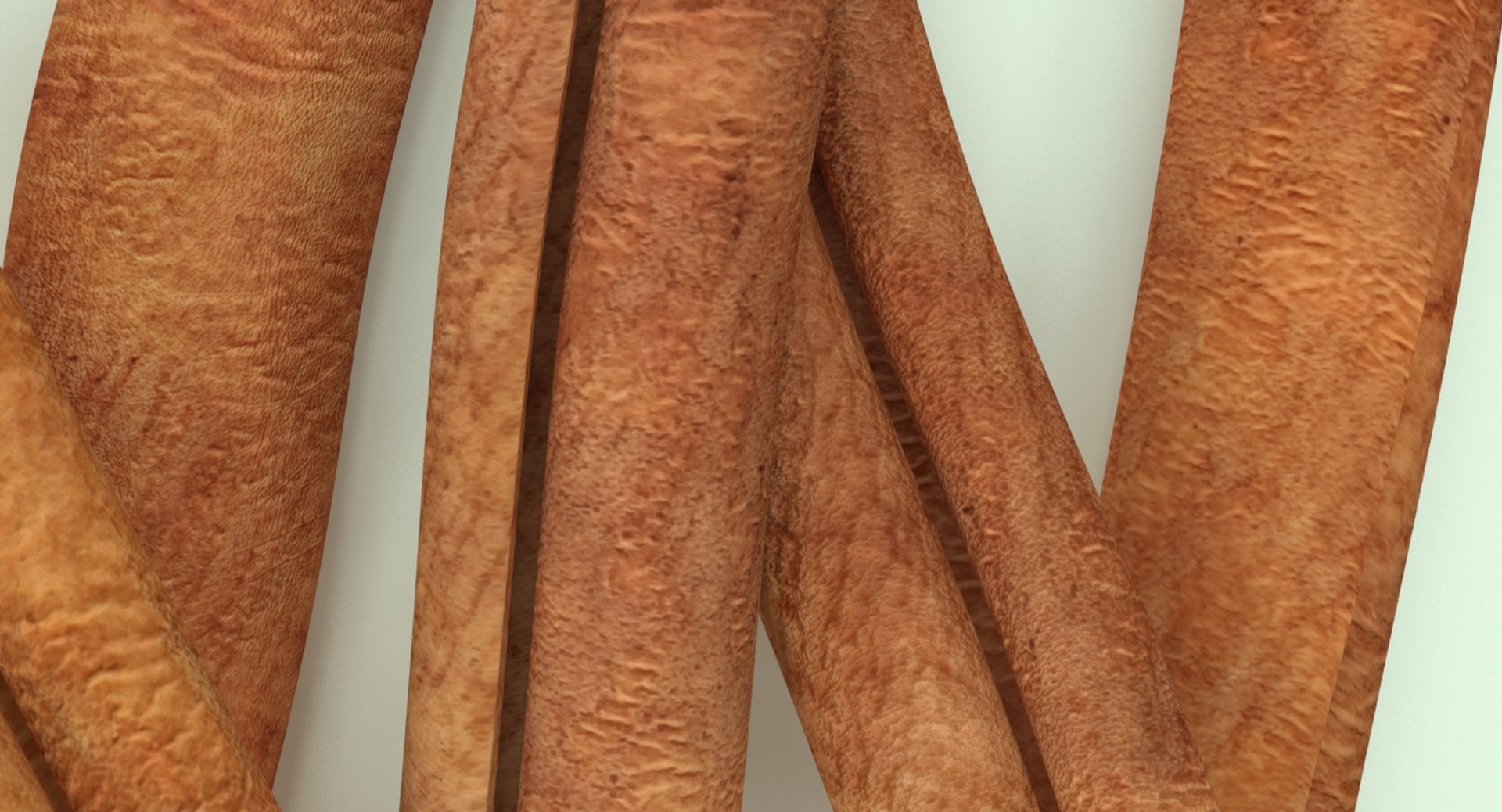 cinnamon sticks 3d model