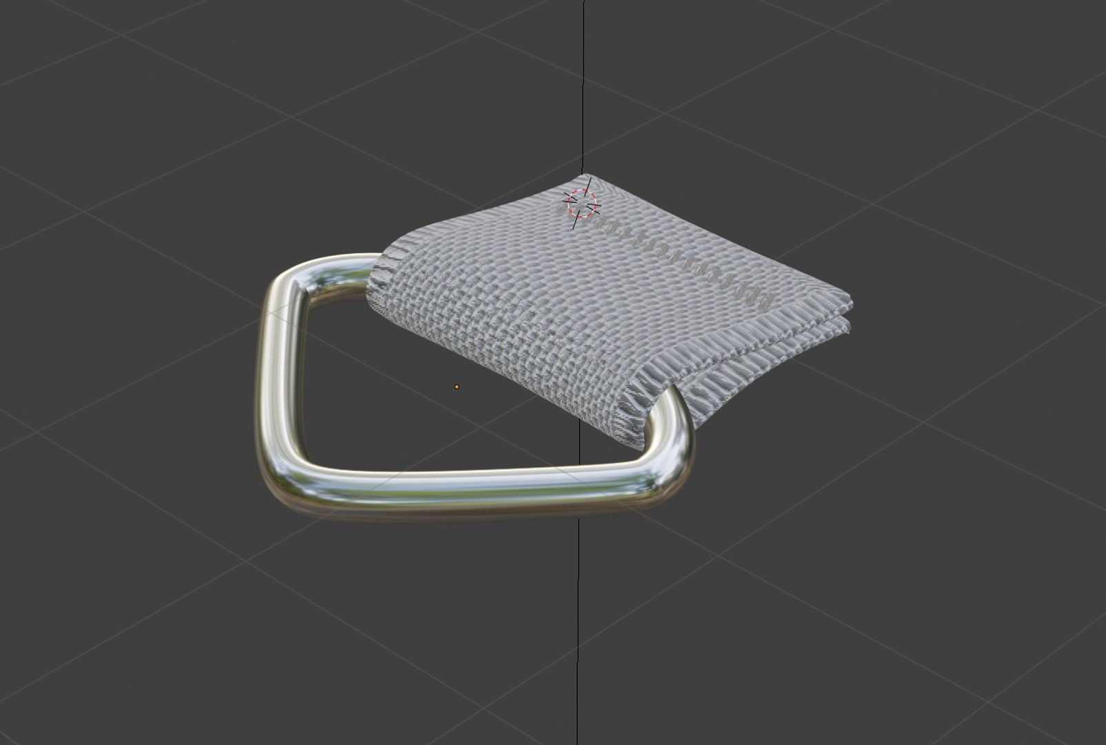 Stainless D-ring Webbing 3D - TurboSquid 1468841