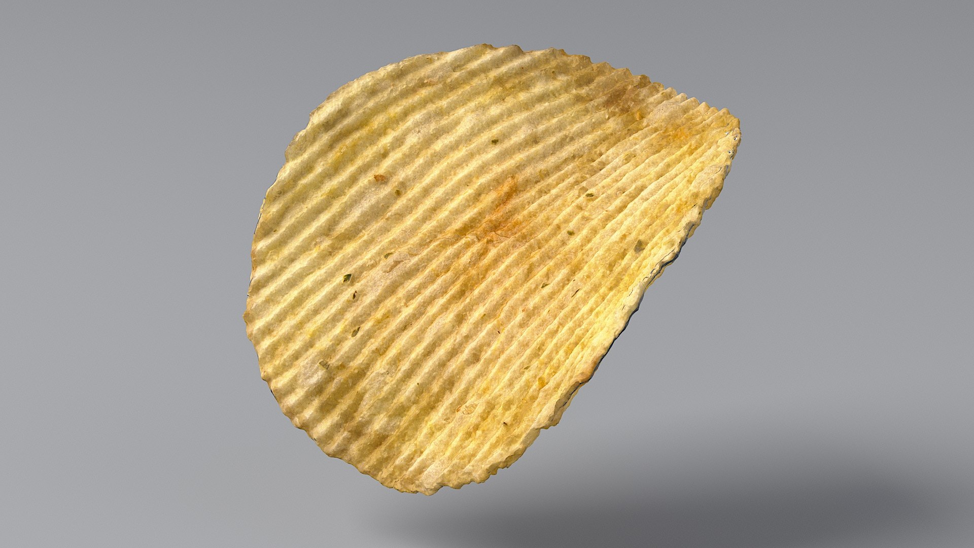 3D Realistic Riffled Chips 03 - TurboSquid 1973941