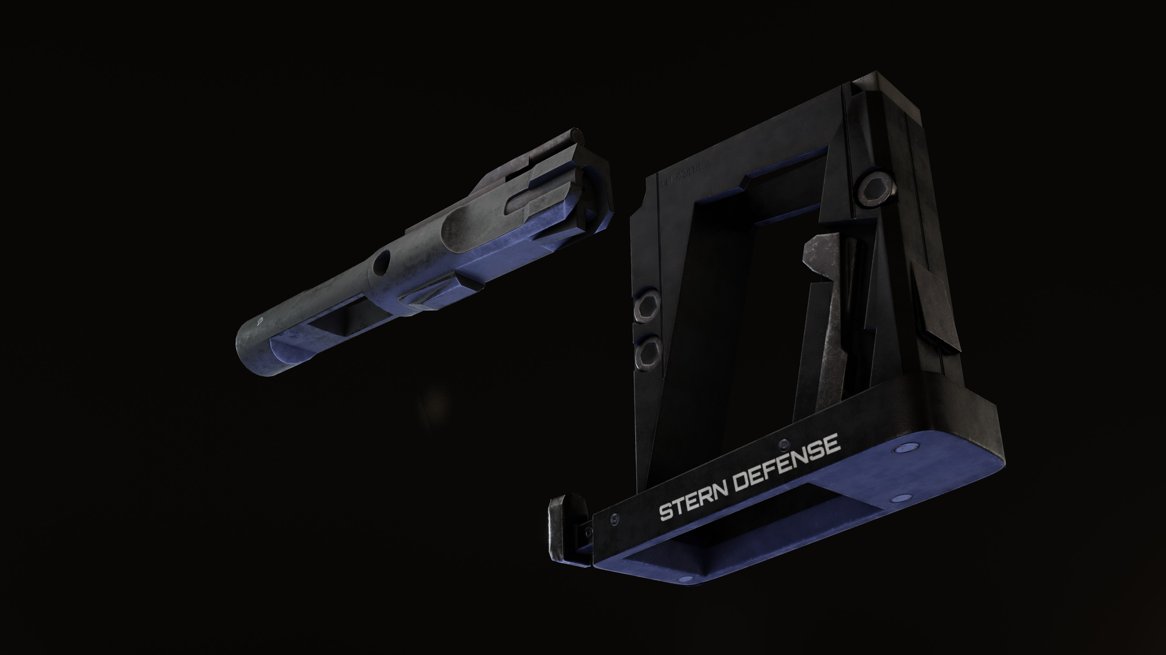 AR15 to 9mm conversion kit 3D - TurboSquid 1761631