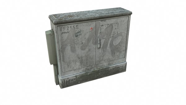 Distribution Box model - TurboSquid 1802590