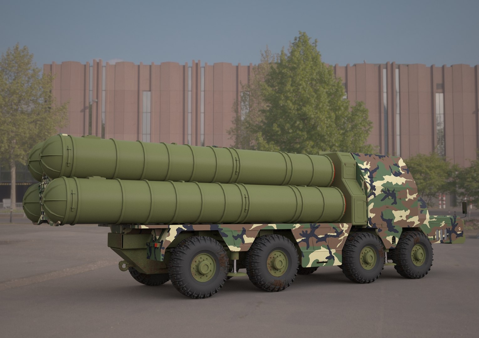 3D S300 Pmu Military Air Defense Model - TurboSquid 2068925