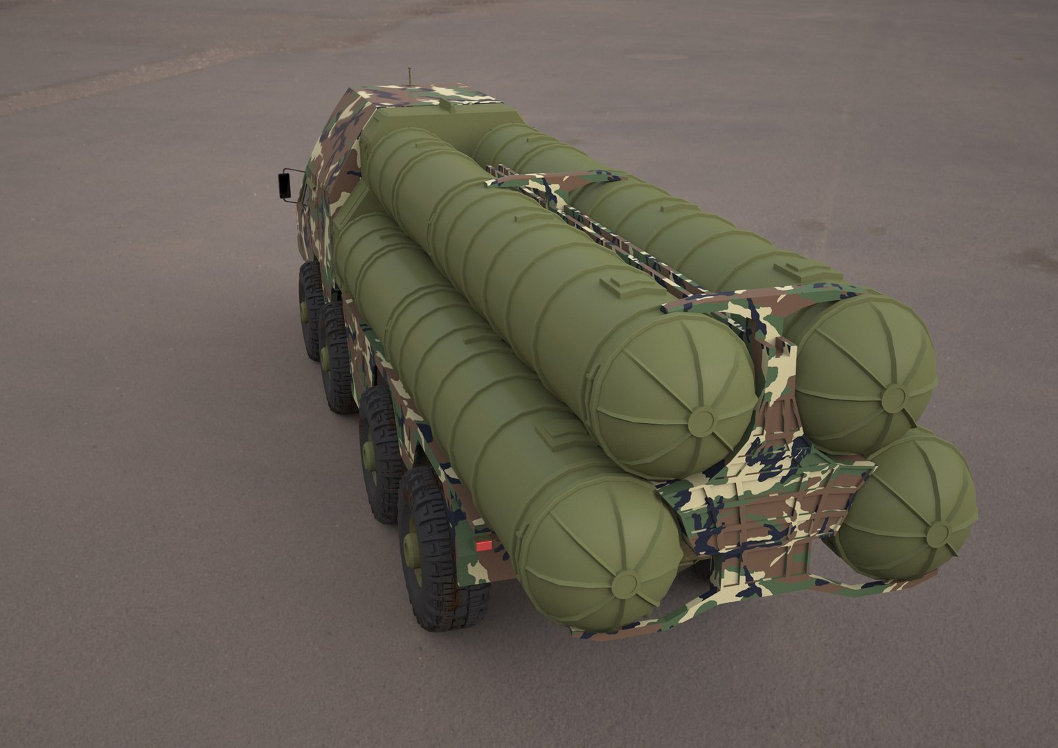 3D S300 Pmu Military Air Defense Model - TurboSquid 2068925