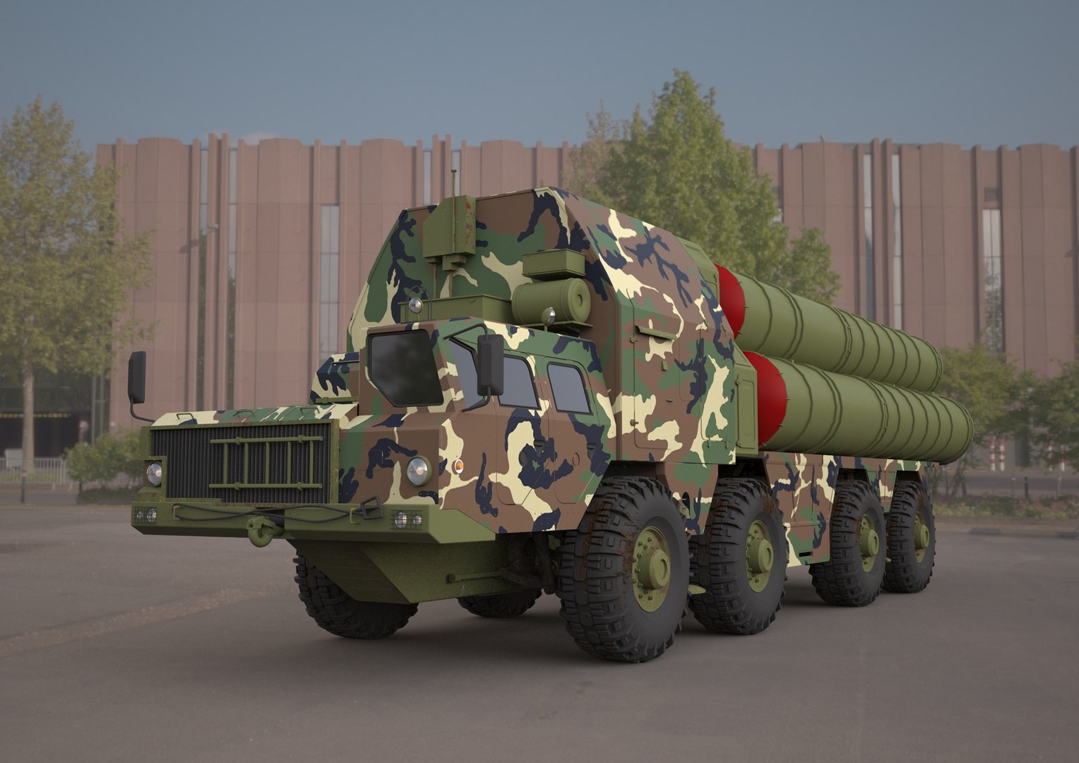 3D S300 Pmu Military Air Defense Model - TurboSquid 2068925