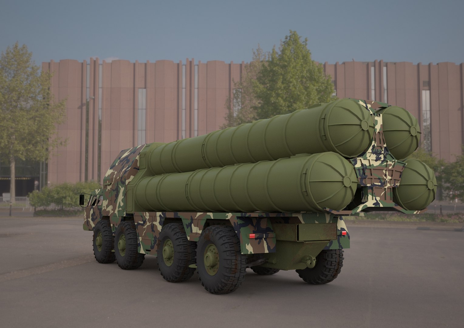 3D S300 Pmu Military Air Defense Model - TurboSquid 2068925