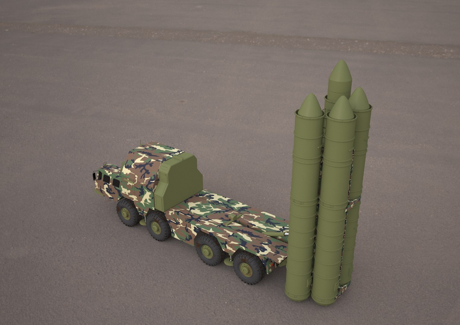 3D S300 Pmu Military Air Defense Model - TurboSquid 2068925