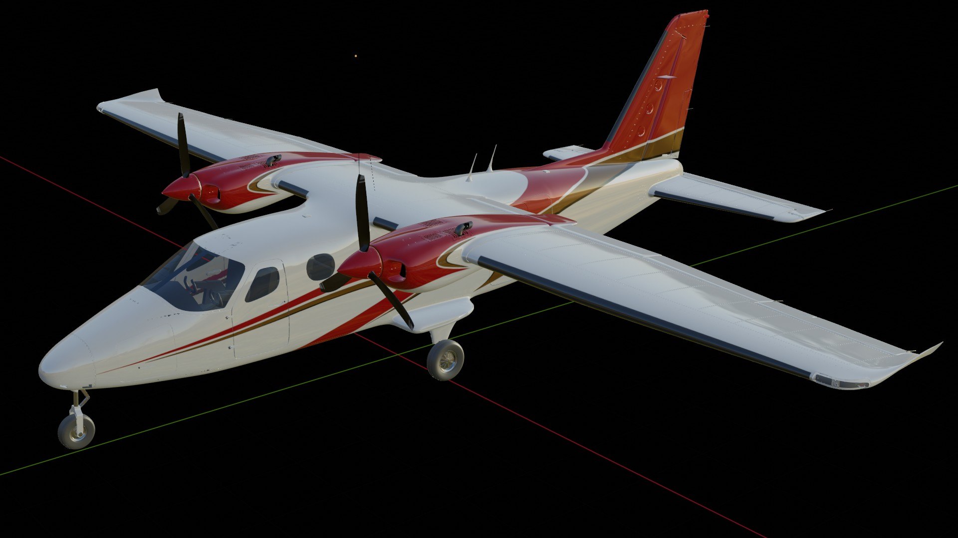 Tecnam P2012 STOL 3D Model - TurboSquid 2295610