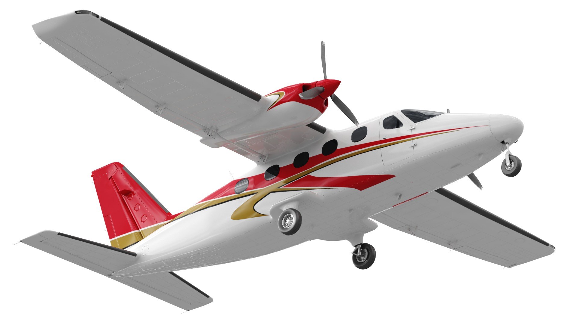 Tecnam P2012 STOL 3D Model - TurboSquid 2295610