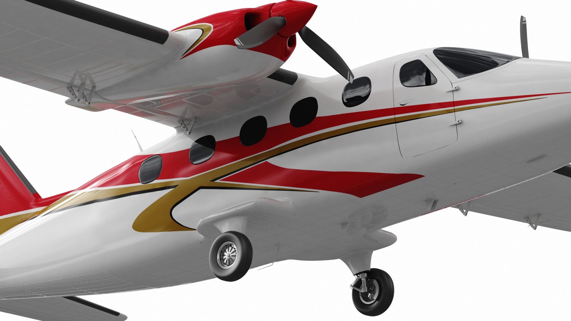 Tecnam P2012 STOL 3D Model - TurboSquid 2295610