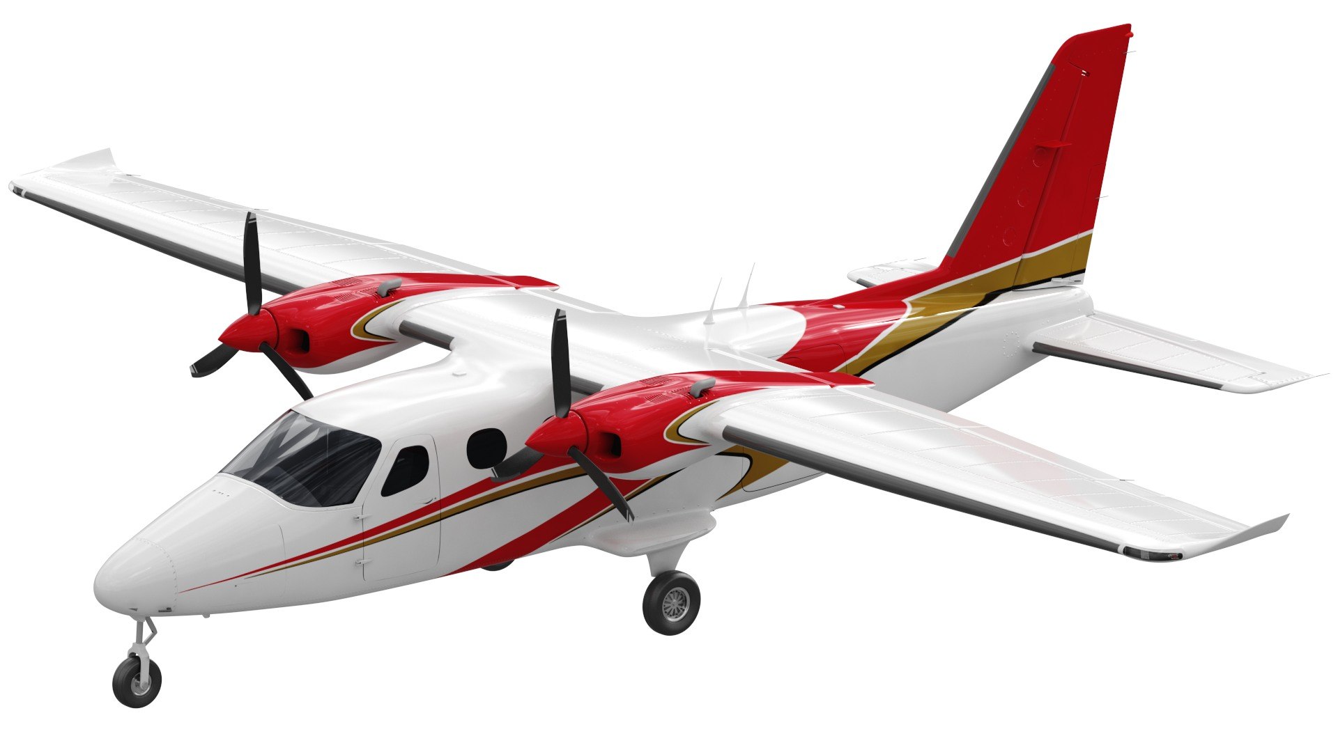 Tecnam P2012 STOL 3D Model - TurboSquid 2295610