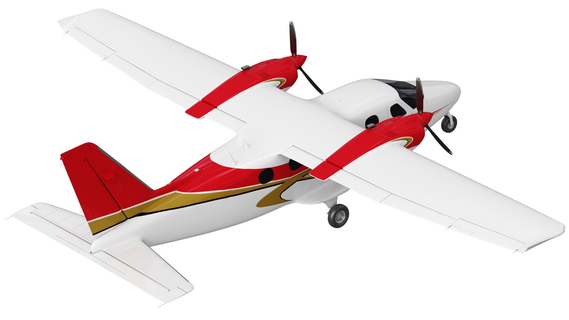 Tecnam P2012 STOL 3D Model - TurboSquid 2295610