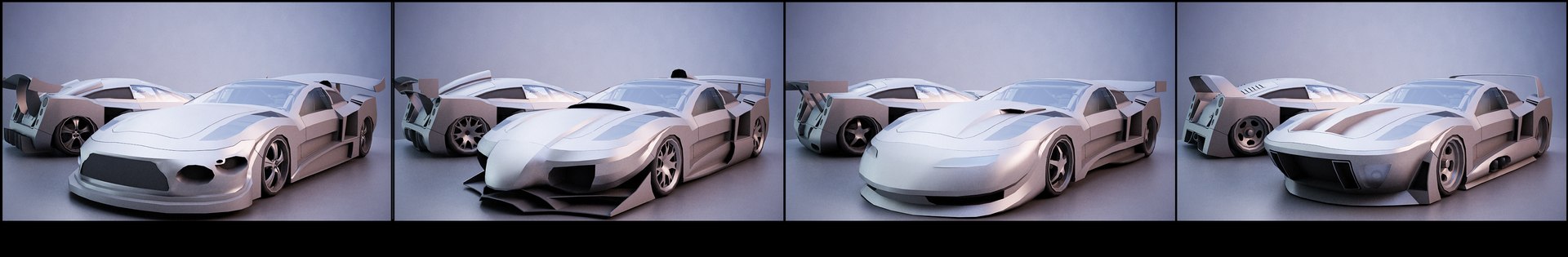 11 Cars Tuning 3D - TurboSquid 1326177