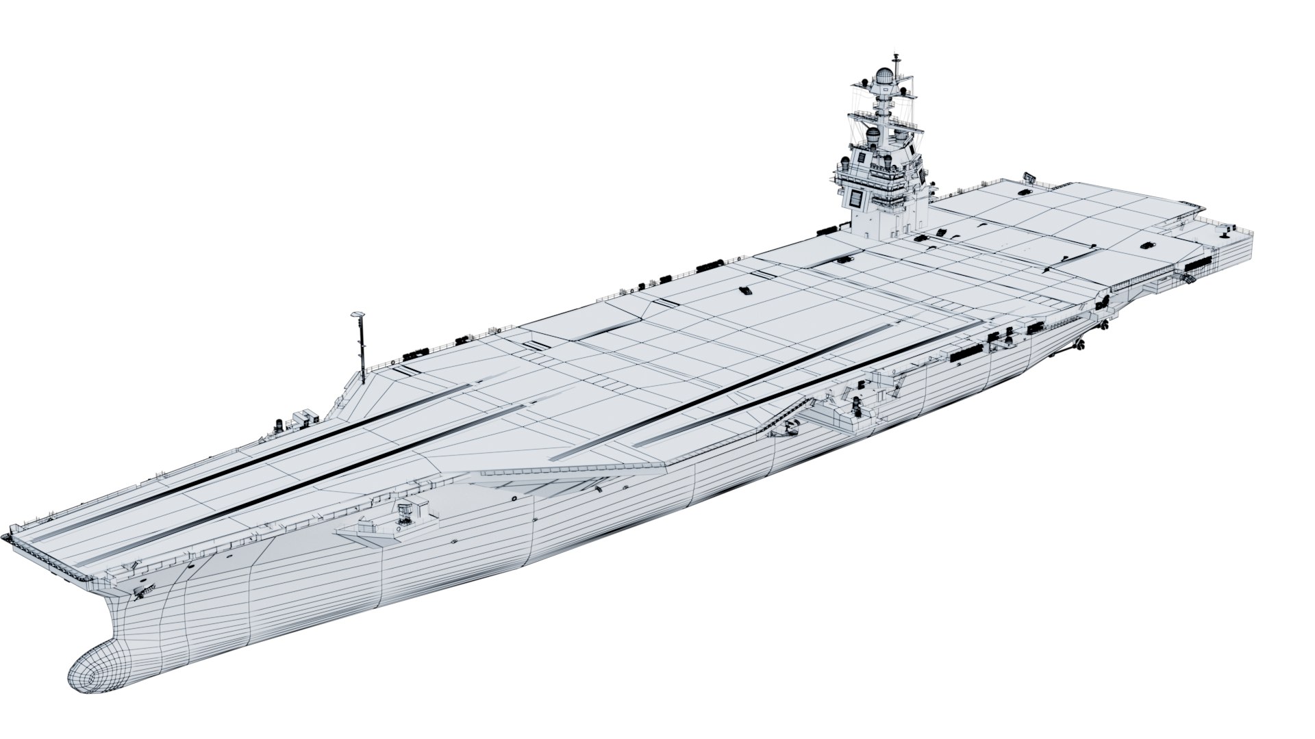 USS Gerald R Ford CVN-78 3D Model - TurboSquid 2291944